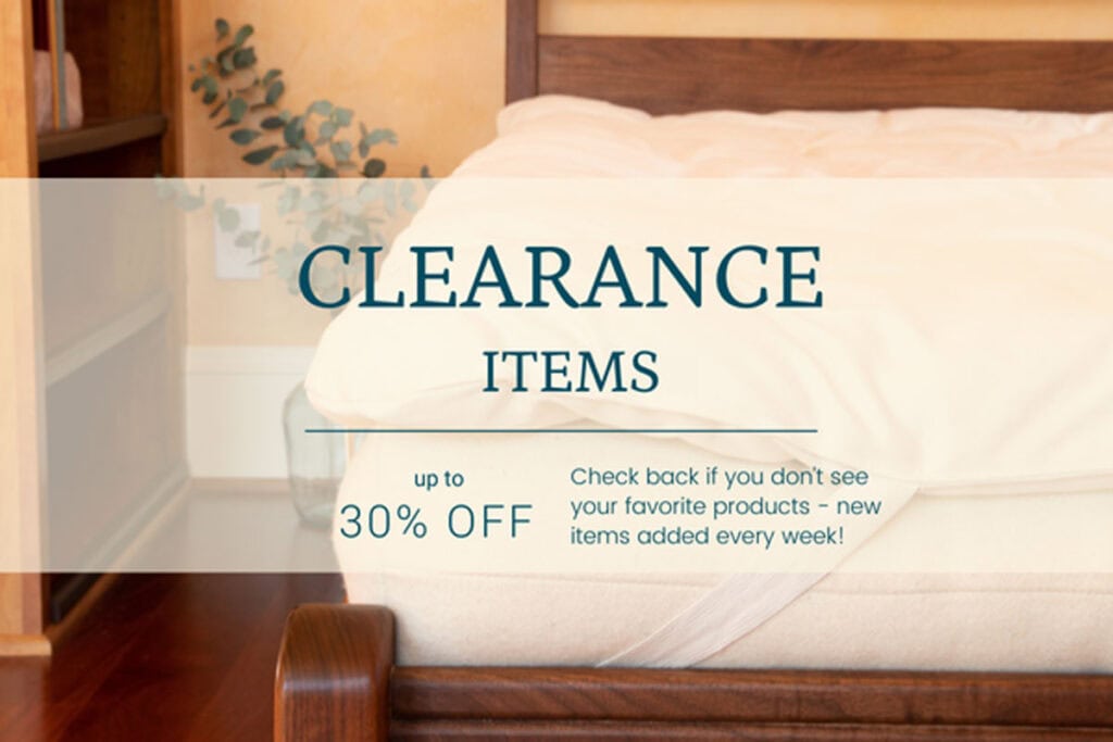 Bedding Clearance Sale - Beautifully Flawed & Handmade