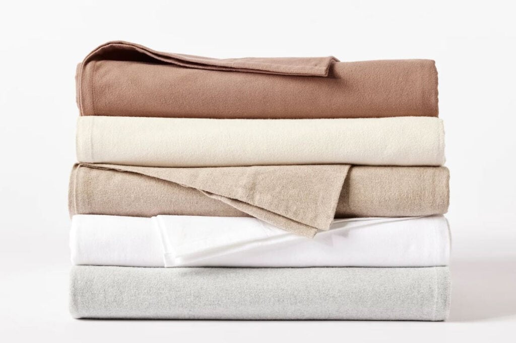 Coyuchi Organic Cotton Flannel Sheets | Shepherd’s Dream